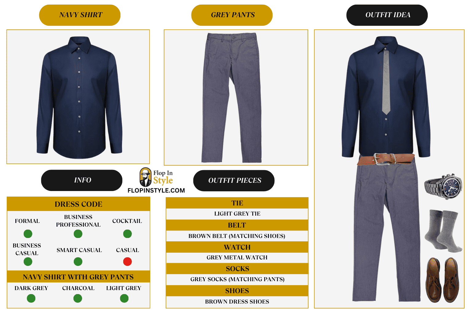 What Color Shirt Goes With Grey Pants? (Outfit Ideas)