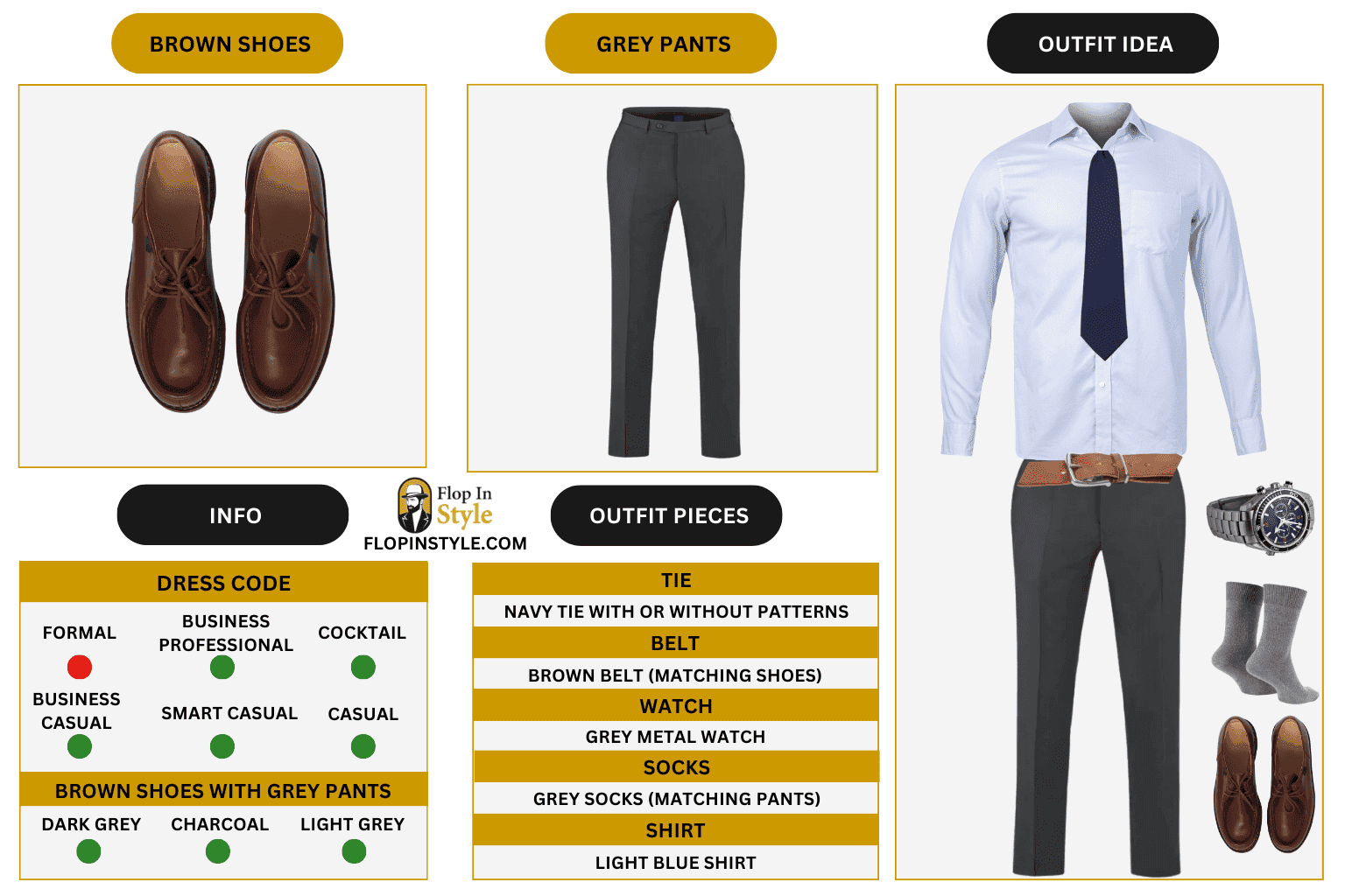 What Color Shoes With Grey Pants? (Outfit Ideas)