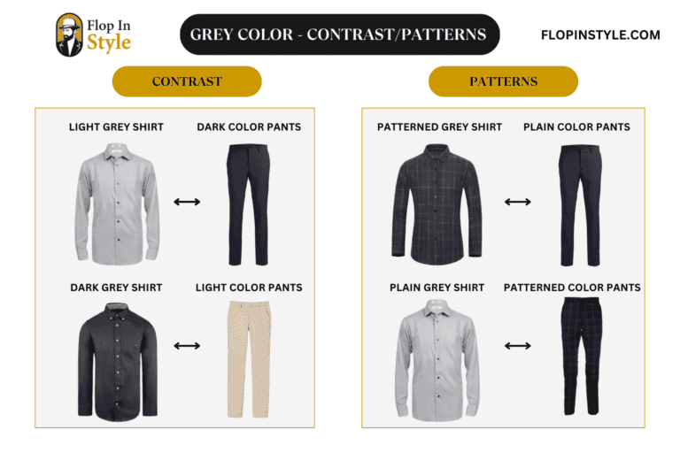 What Color Pants Go With A Grey Shirt? (Outfit Ideas)