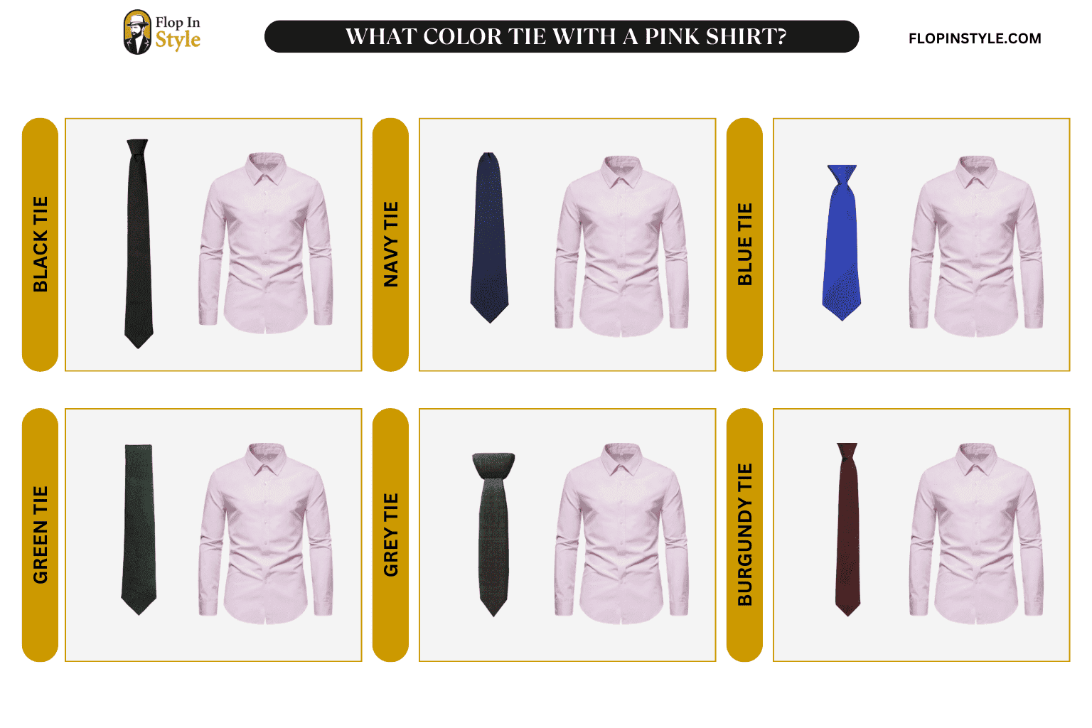 What Color Tie Goes With A Pink Shirt? (Outfit Ideas)
