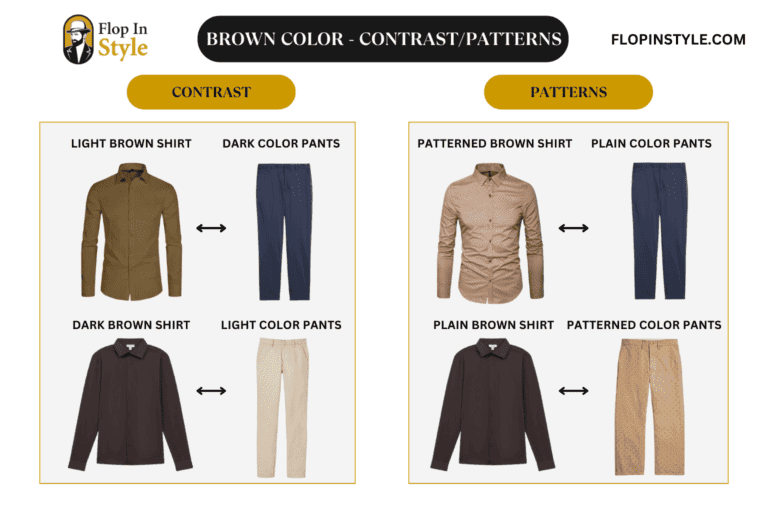 What Color Pants With A Brown Shirt? (Outfit Ideas)