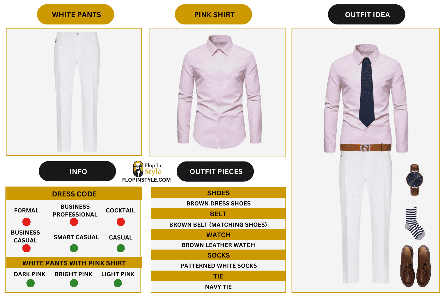 What Color Pants With A Pink Shirt? (Outfit Ideas)