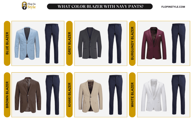 What Color Blazer With Navy Pants? (Outfit Ideas)