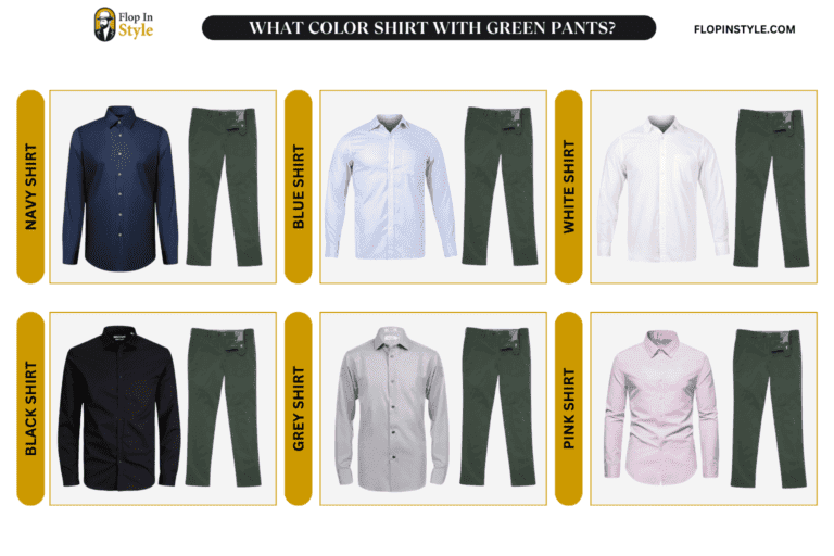 What Color Shirt With Green Pants? (Outfit Ideas)