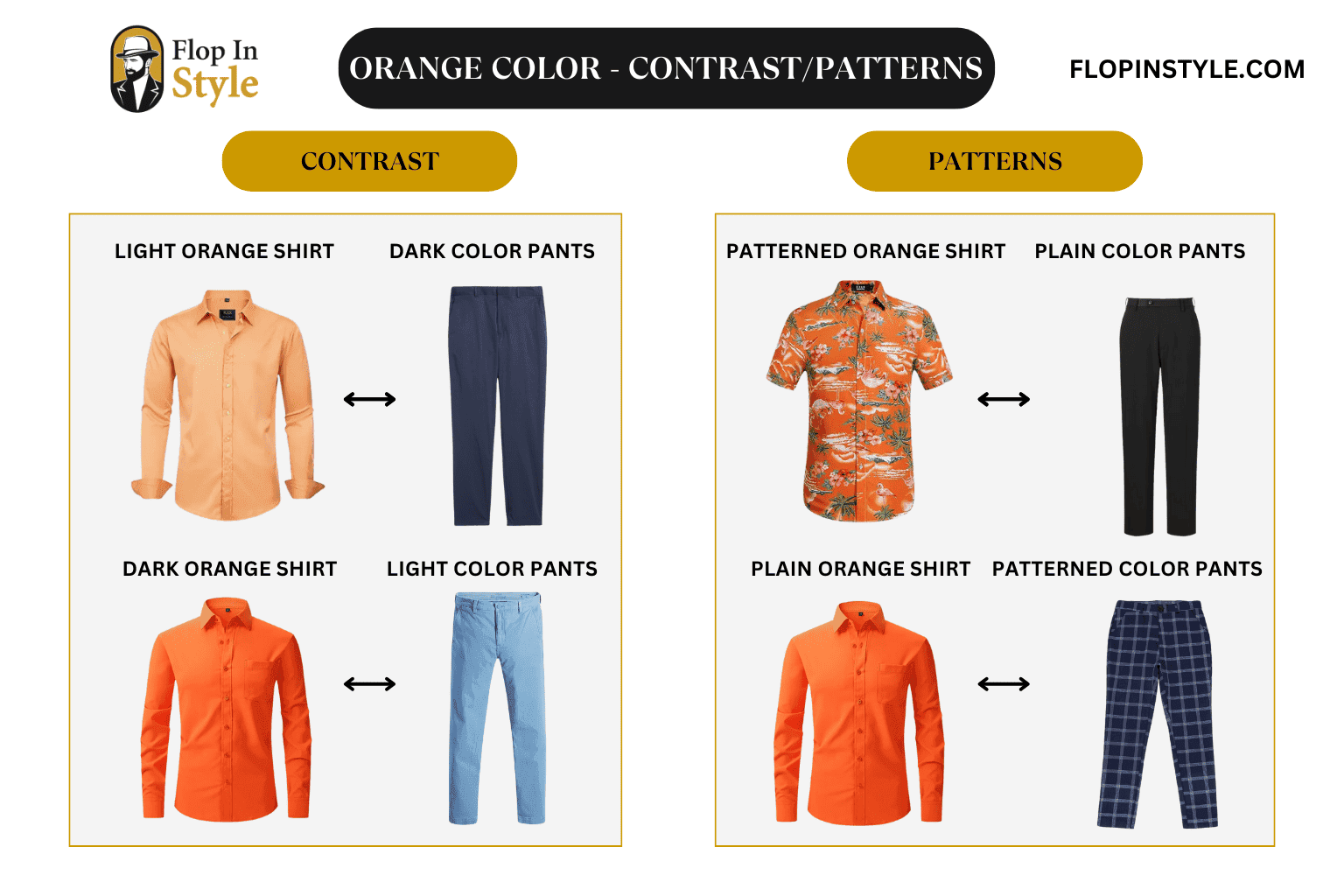 What Color Pants With An Orange Shirt? (Outfit Ideas)