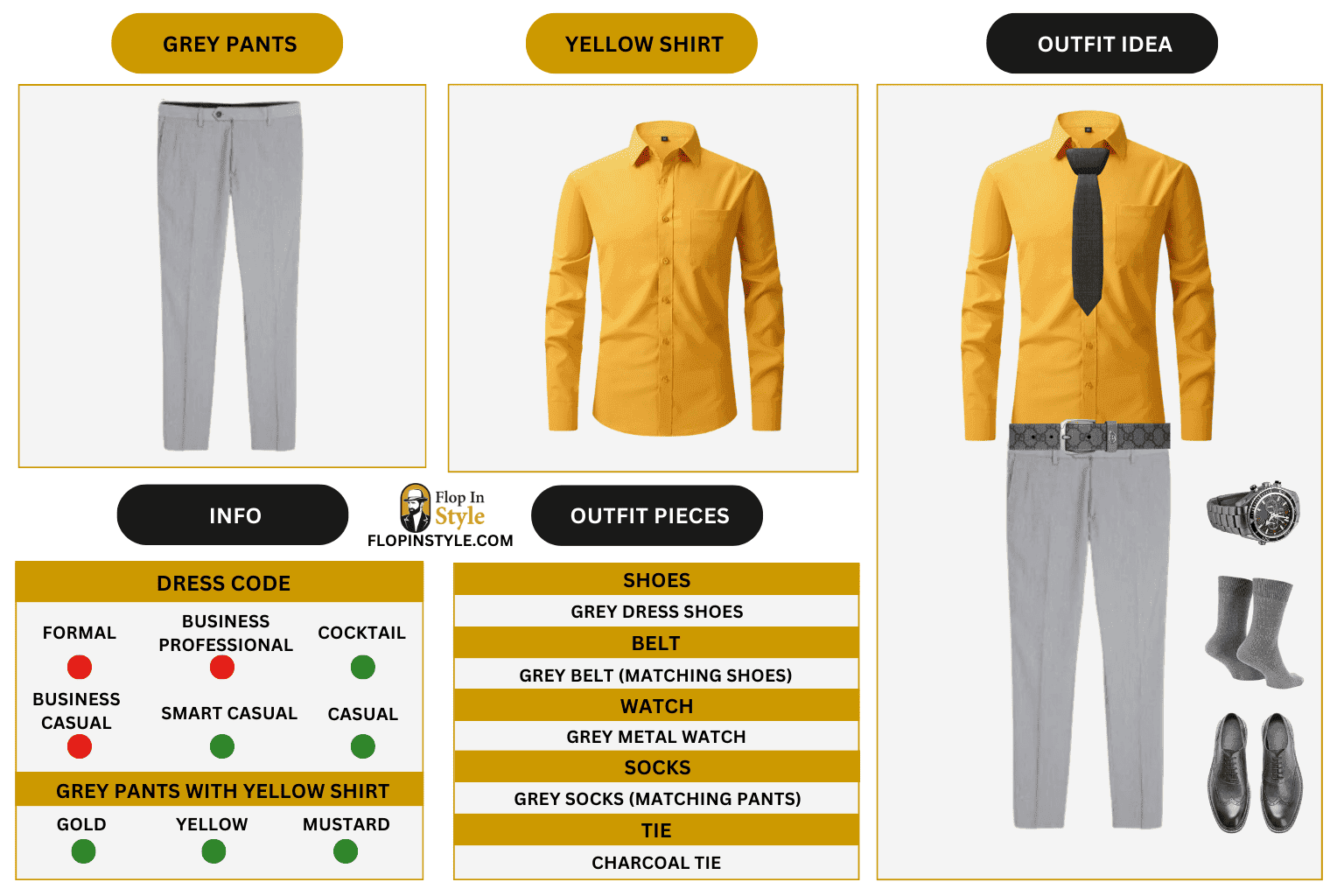 What Color Pants With A Yellow Shirt? (outfit Ideas)