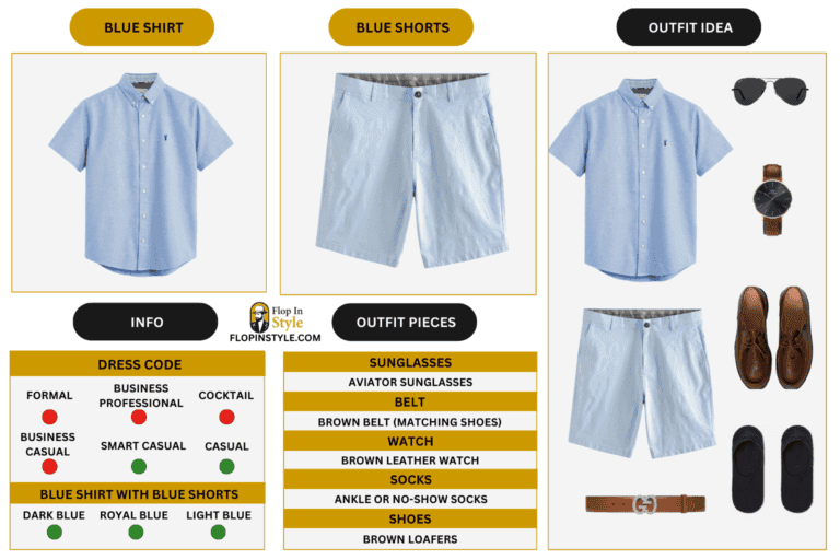 What Color Shirt With Blue Shorts? (Outfit Ideas)