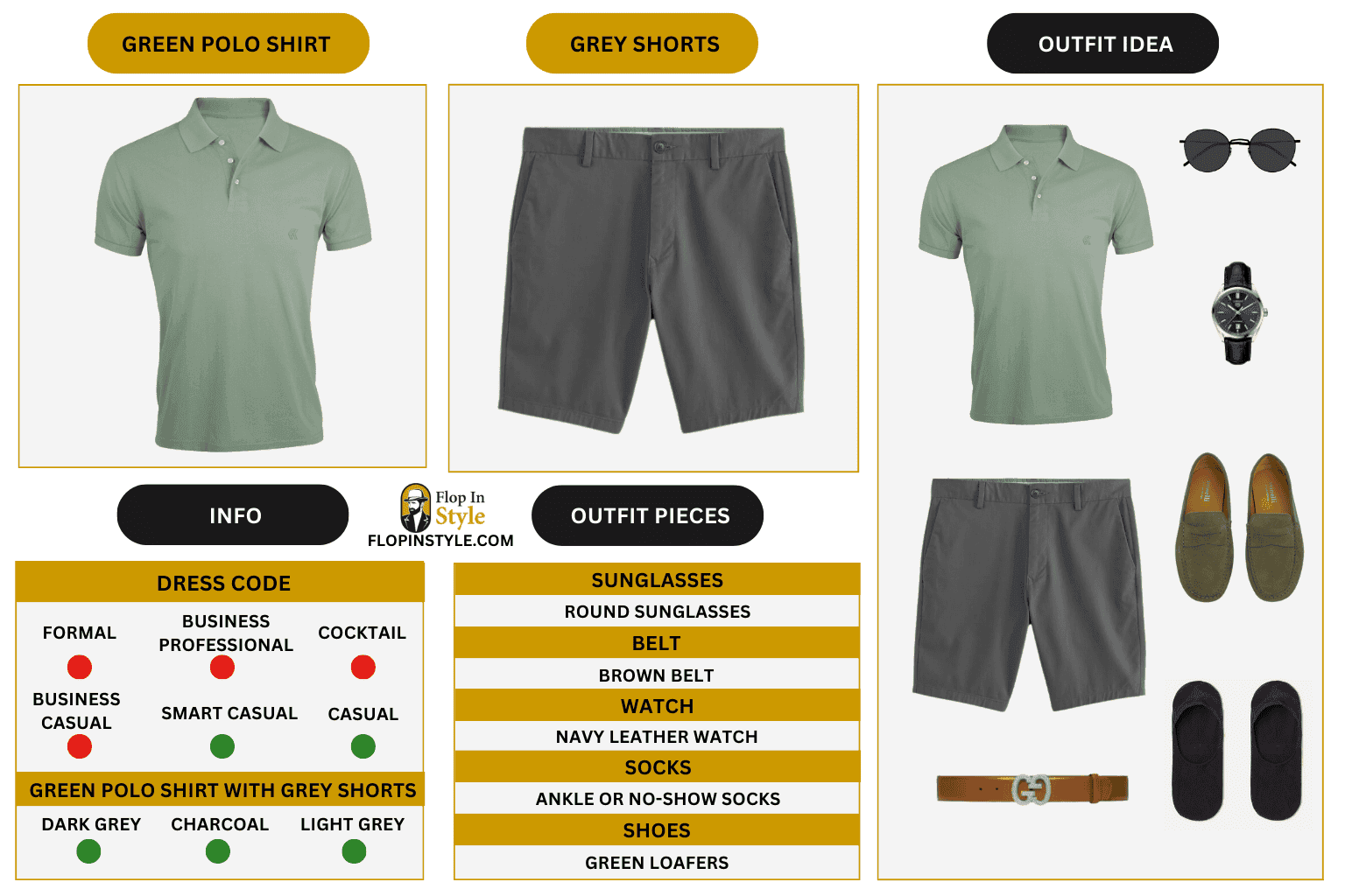 What Color Shirt With Grey Shorts? (Outfit Ideas)