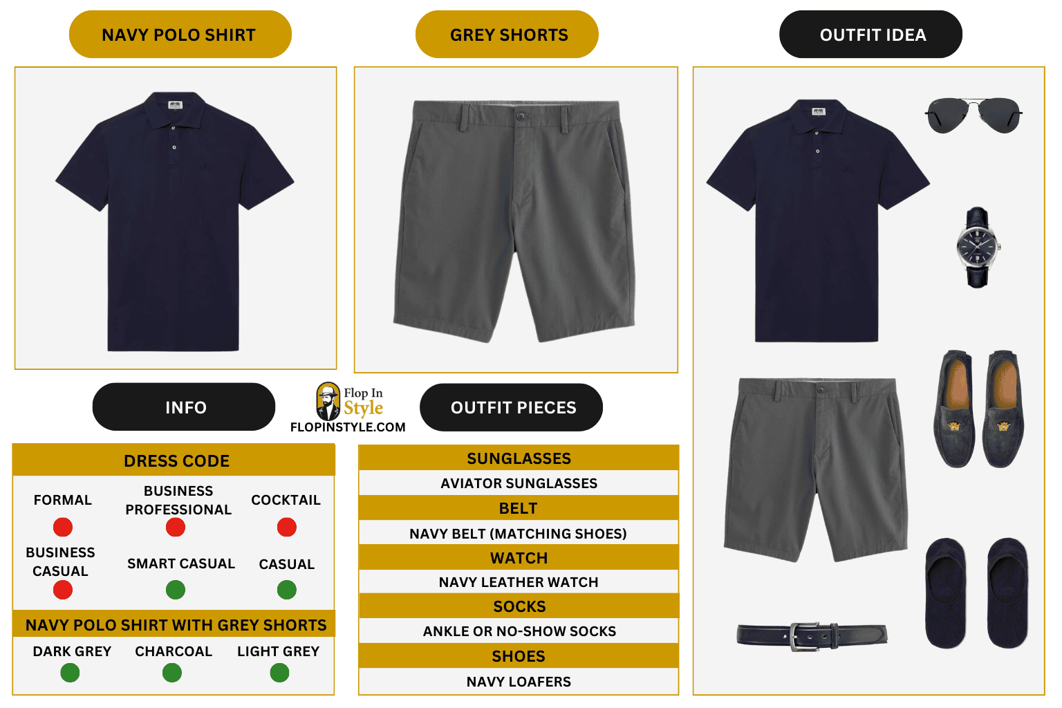 What Color Shirt With Grey Shorts? (Outfit Ideas)