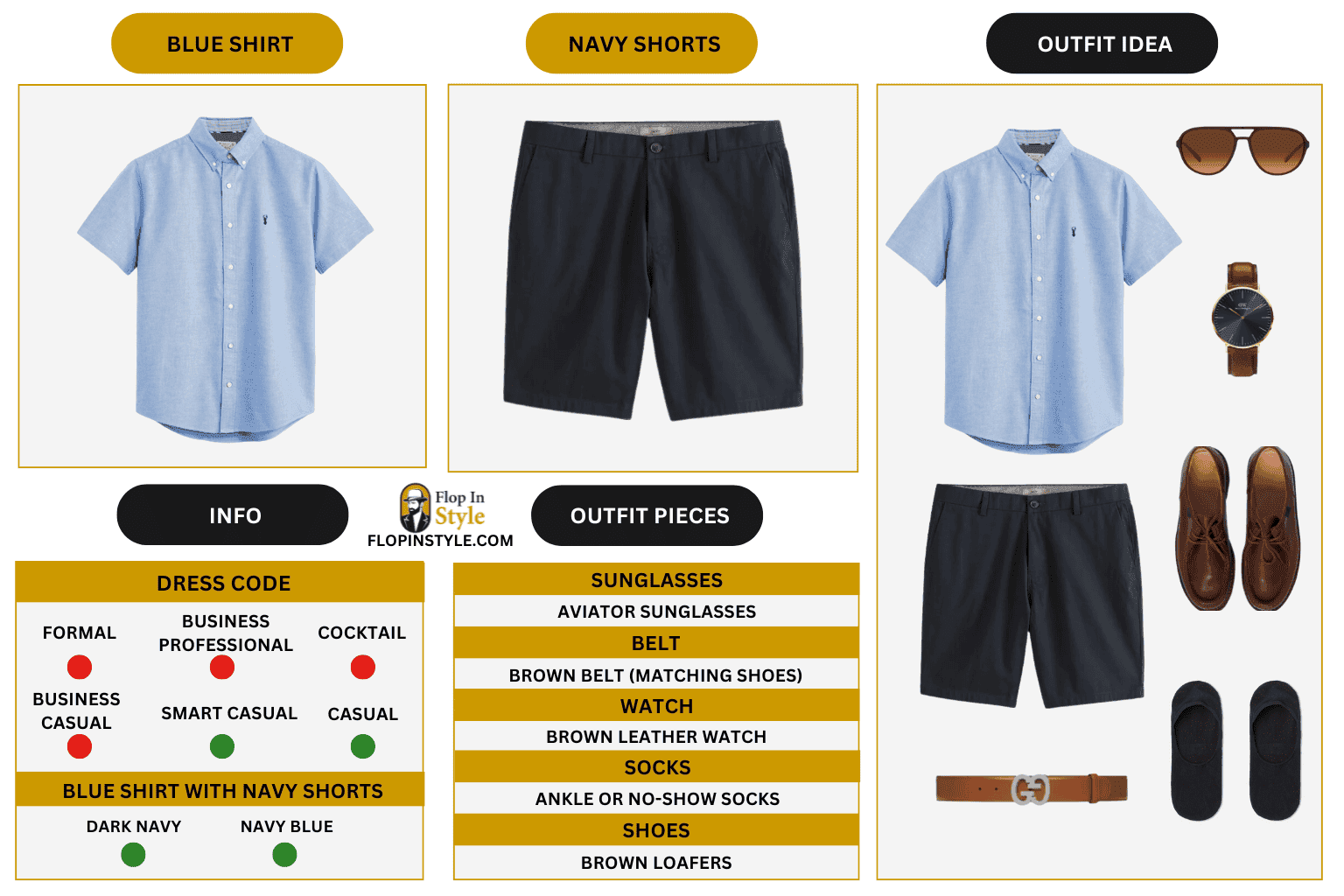 What Color Shirt With Navy Shorts? (Outfit Ideas)