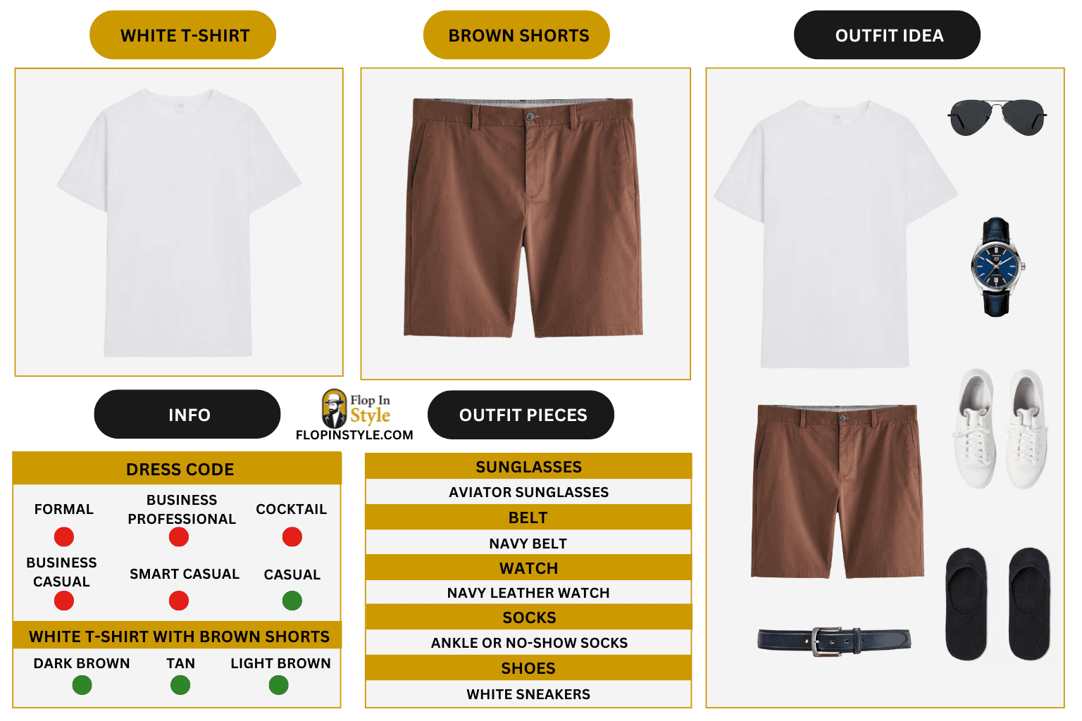 What Color Shirt With Brown Shorts? (Outfit Ideas)