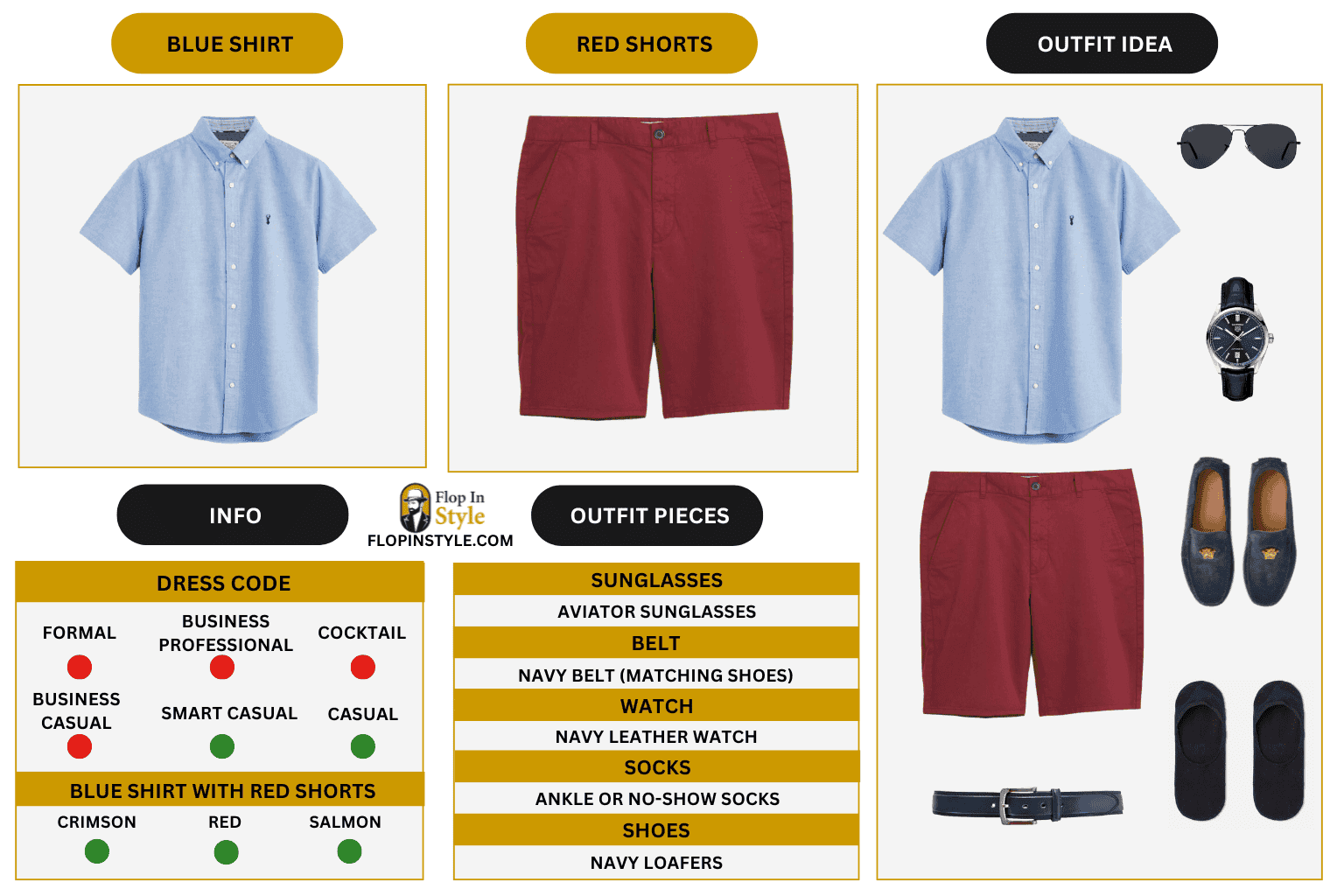 What Color Shirt With Red Shorts? (Outfit Ideas)