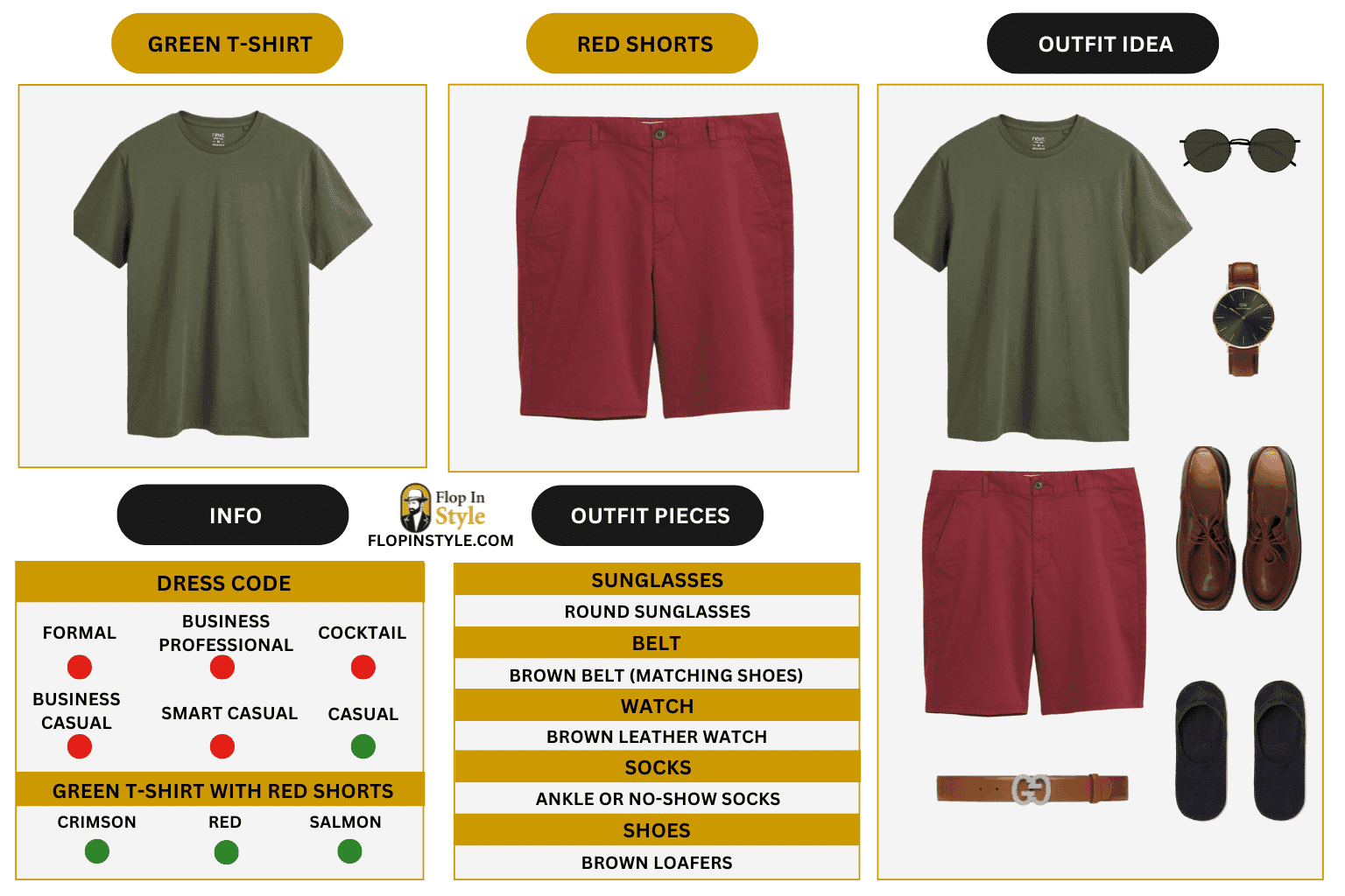 What Color Shirt With Red Shorts? (Outfit Ideas)