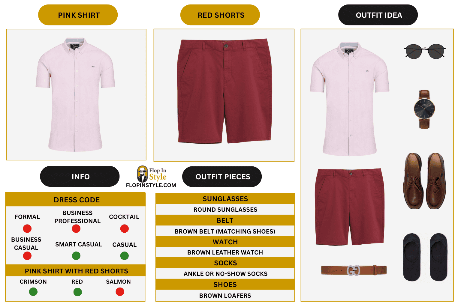 What Color Shirt With Red Shorts? (Outfit Ideas)