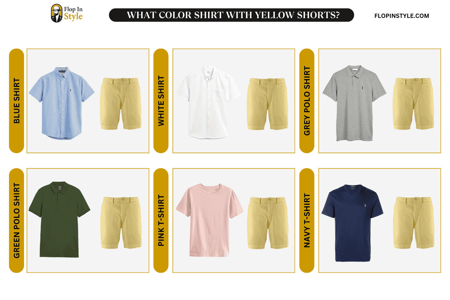 What Color Shirt With Yellow Shorts? (Outfit Ideas)