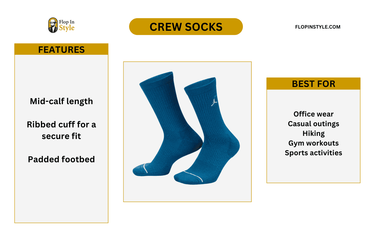 12 Types Of Socks For Men You Should Own