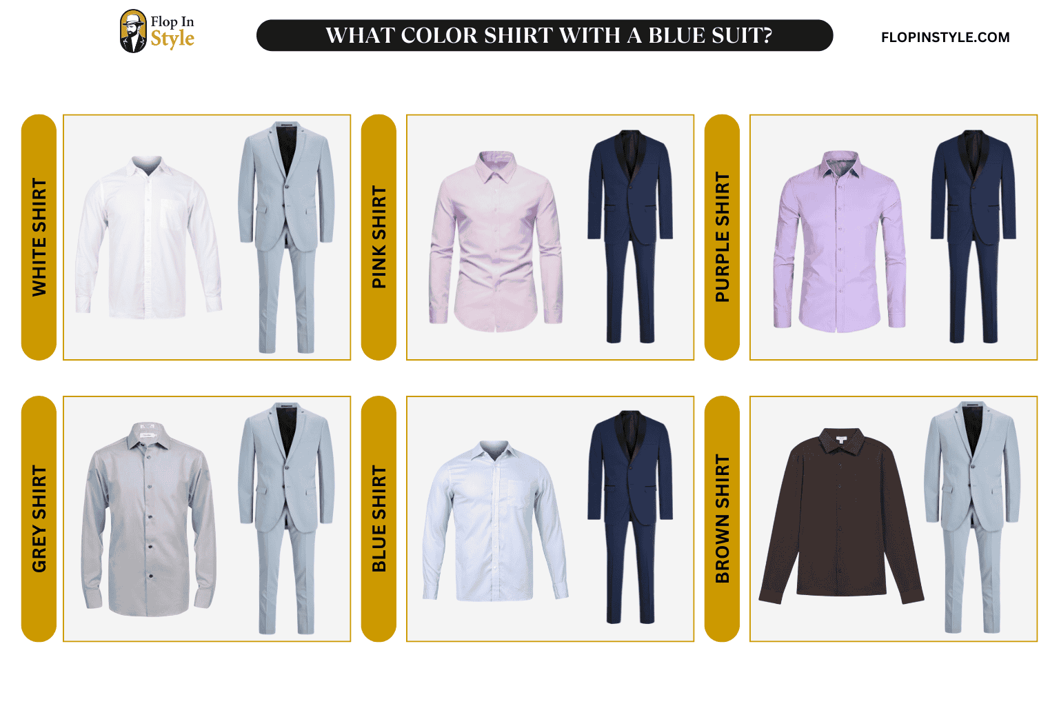 What Color Shirt With A Blue Suit? (Outfit Ideas)