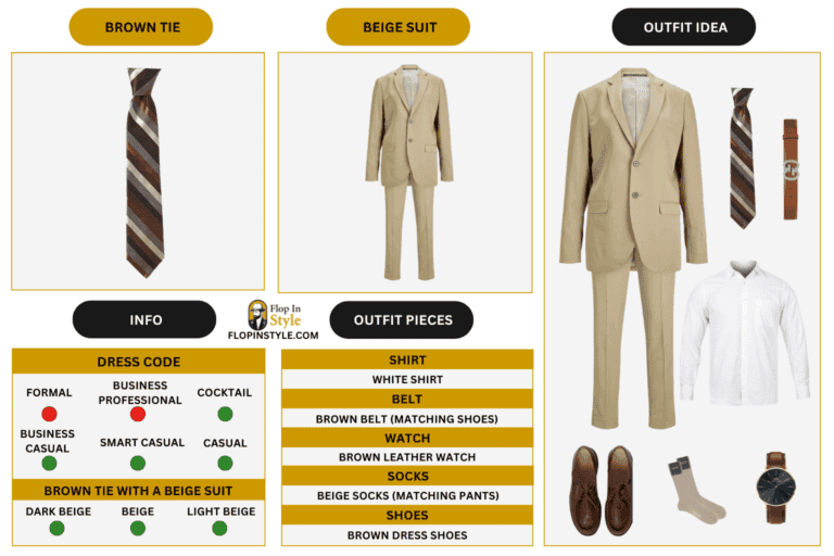 What Color Tie With A Beige Suit? (Outfit Ideas)