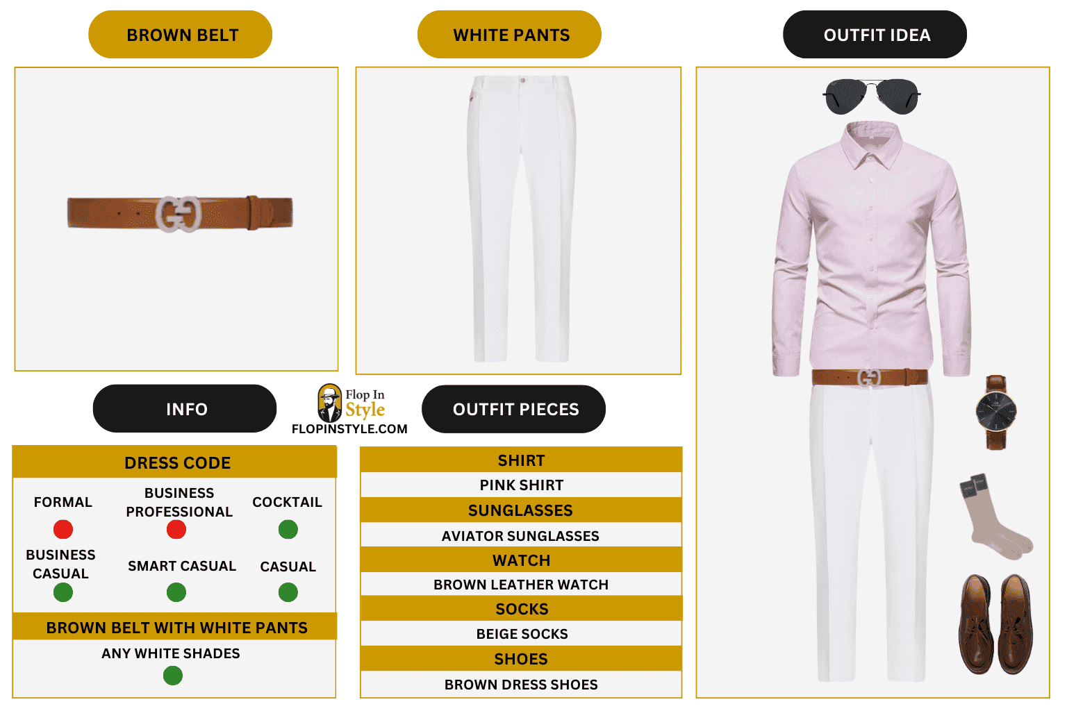 What Color Belt With White Pants? (Outfit Ideas)