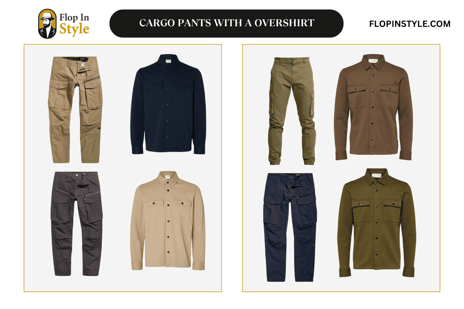 How To Style Cargo Pants For Men? (14 Different Ways)